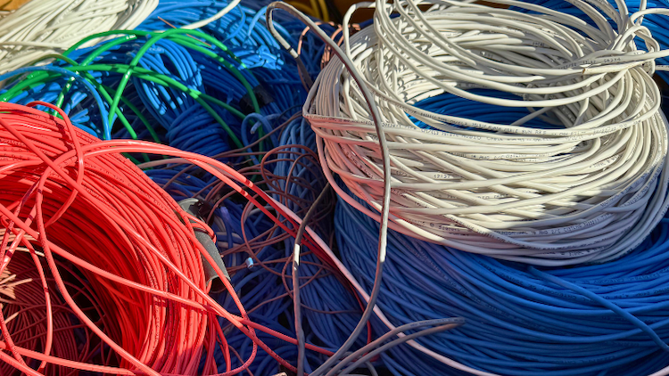 Telecom and Data Center Wire | Community Recycling